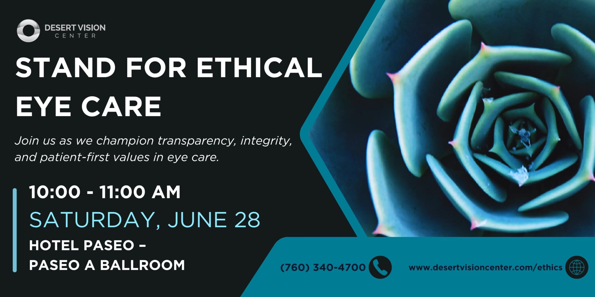 Ethical Cataract Care Pledge Signing Event – KESQ Events